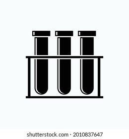 Clinical Sample Icon Laboratory Equipment Symbol Stock Vector (Royalty ...