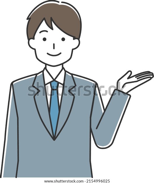 Clip Art Businessman Guiding Stock Vector (Royalty Free) 2154996025 ... Clip Art Businessman Guiding Stock Vector (Royalty Free) 2154996025 ...