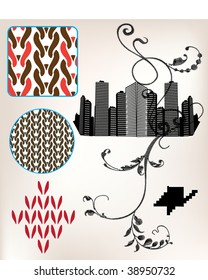 Clipart Mixed Design Stock Vector (Royalty Free) 38950732 | Shutterstock