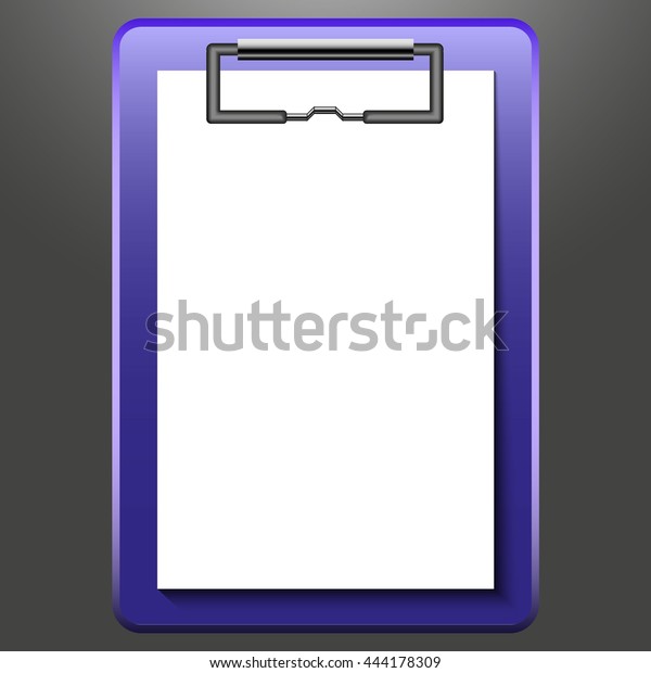 Clipboard Stock Vector (Royalty Free) 444178309 | Shutterstock