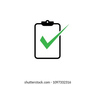 Clipboard Check Icon Stock Vector (Royalty Free) 1097332316 | Shutterstock
