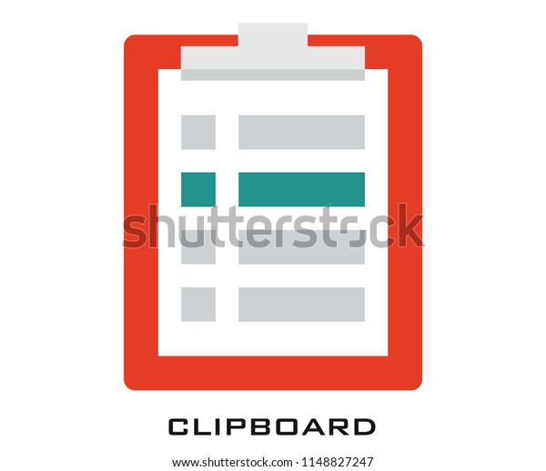 Clipboard Icon Signs Stock Vector (Royalty Free) 1148827247 | Shutterstock