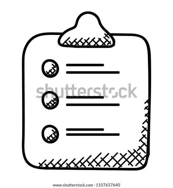 Clipboard Score Paper Showing Score Sheet Stock Vector (Royalty Free ...