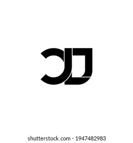 Clj Letter Original Monogram Logo Design Stock Vector (Royalty Free ...