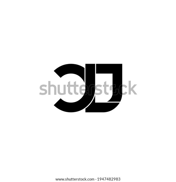 Clj Letter Original Monogram Logo Design Stock Vector (Royalty Free ...