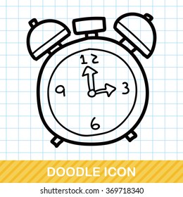 Clock Color Doodle Stock Vector (Royalty Free) 369718340 | Shutterstock