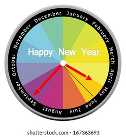 45,168 Monthly clock 图片、库存照片和矢量图 | Shutterstock