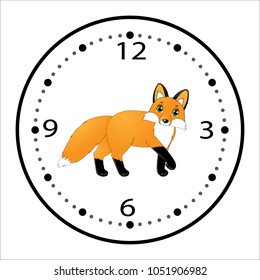 Clock Face Cartoon Illustration Stock Vector (Royalty Free) 1051906982 ...