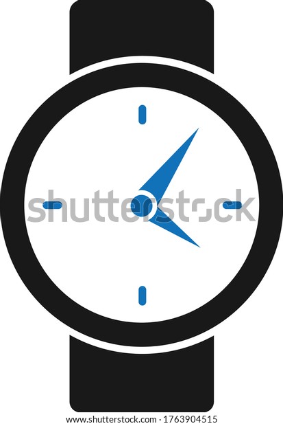 Clock Icon Hand Clock Icon Vector Stock Vector (Royalty Free ...