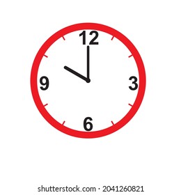Clock Icon Shows 10 O Clock Stock Vector (Royalty Free) 2041260821 ...