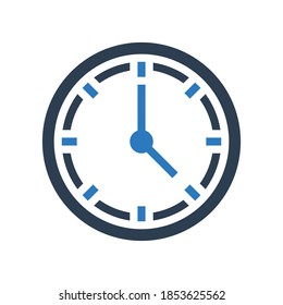 Clock Icon Time Icon Watch Symbol Stock Vector (Royalty Free ...