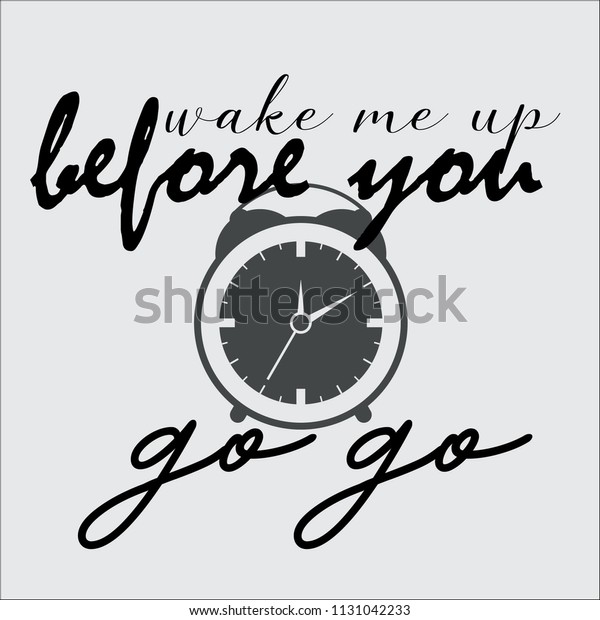 Clock Illustration Slogan Stock Vector (Royalty Free) 1131042233 ...