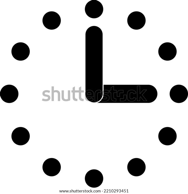 Clock Pictogram Time Sport Speed Concept Stock Vector (Royalty Free ...