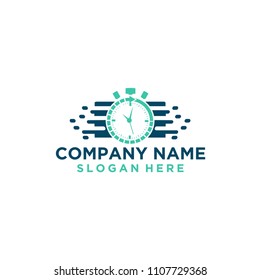 Clock Speed Logo Stock Vector (Royalty Free) 1107729368 | Shutterstock