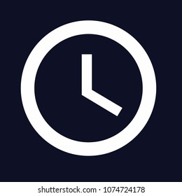 Clock Symbols Icon Stock Vector (Royalty Free) 1074724178 | Shutterstock
