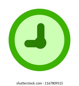 Clock Time Sign Icon Watch Symbol Stock Vector (Royalty Free ...