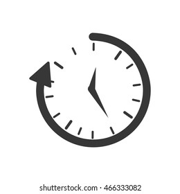 Uptime Downtime Icon Trendy Modern Flat Stock Vector (Royalty Free ...