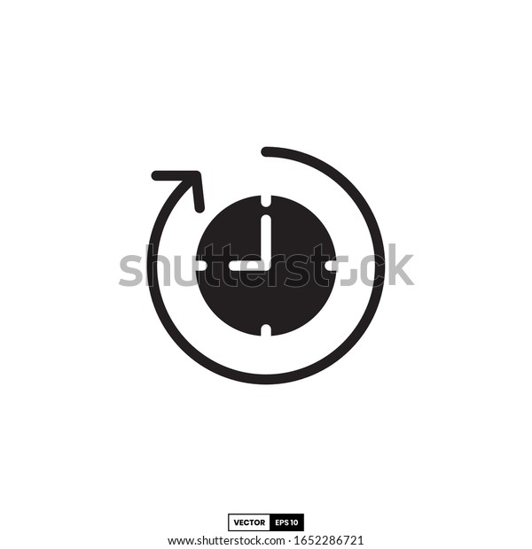 Clockwise Icon Design Inspiration Vector Template: เวกเตอร์สต็อก (ปลอด ...