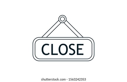 Close Banner Icon Web Mobile App Stock Vector (Royalty Free) 1563242353 ...