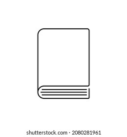 Close Book Icon Vector Sign Isolated Stock Vector (Royalty Free ...