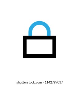 Close Lock Vector Icon Pictogram Set Stock Vector (Royalty Free ...
