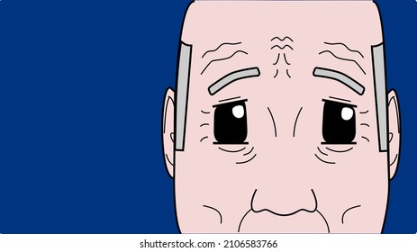 2,096 Cartoon wrinkled man Images, Stock Photos & Vectors | Shutterstock