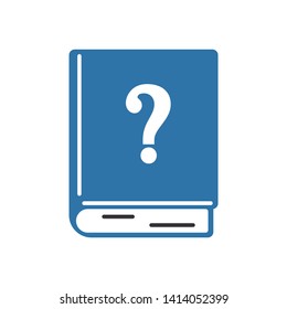 Closed Book Question Mark Color Icon Stock Vector (Royalty Free ...