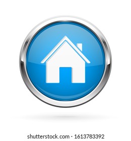 70,051 Blue home button Images, Stock Photos & Vectors | Shutterstock