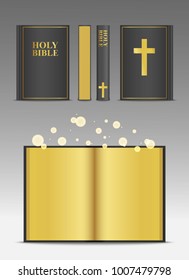13 Closed Bible Side View Isolated Stock Vectors, Images & Vector Art ...