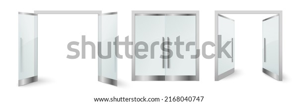 Conjunto de vectores de puerta de: vector de stock (libre de regalías ...