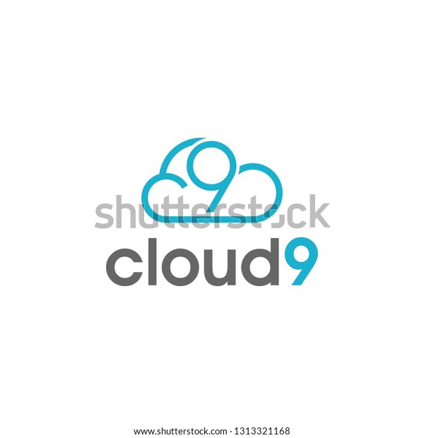 Cloud 9 Logo Design Vector Stock Vector (Royalty Free) 1313321168 ...