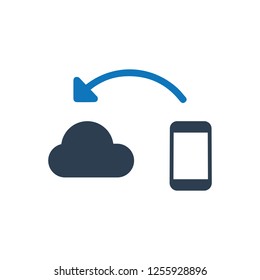 Cloud Data Share Icon Stock Vector (Royalty Free) 1255928896 | Shutterstock