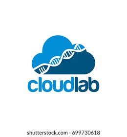 Cloud Laboratory Logo Template Designs Vector Stock Vector (Royalty Free) 699730618 | Shutterstock