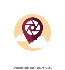 Map Head Icon Logo Design Element Stock Vector (Royalty Free ...