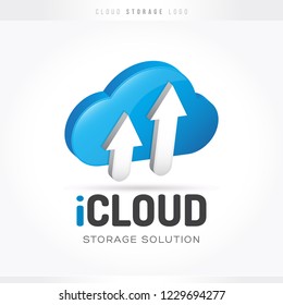 Cloud Storage Logo Stock Vector (Royalty Free) 1229694277 | Shutterstock