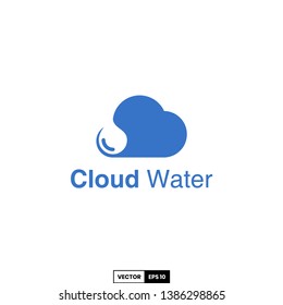 Cloud Water Logo Design Inspiration Vector Stock Vector (Royalty Free ...