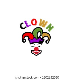 Clown Logo Image Design Vector Stock Vector (Royalty Free) 1602652360 ...
