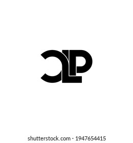 Clp Letter Original Monogram Logo Design Stock Vector (Royalty Free ...