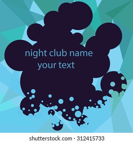 Club Poster Stock Vector (Royalty Free) 312415733 | Shutterstock
