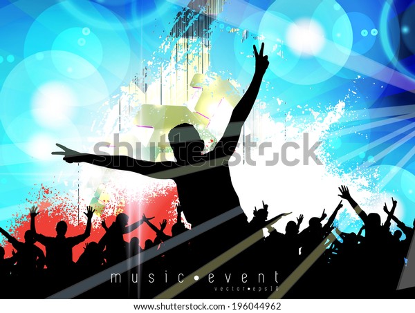 Clubbing Vector Illustration Stock Vector (Royalty Free) 196044962 ...