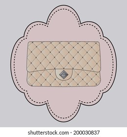 Clutch Bag Hand Drawn Vector Illustration Stock Vector (Royalty Free ...