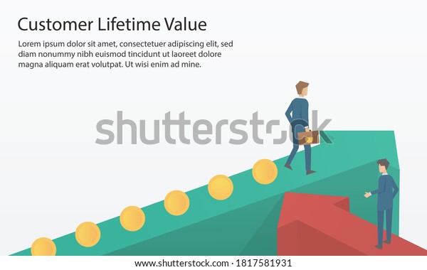 Clv Lcv Customer Lifetime Value Business Stock Vector (Royalty Free ...