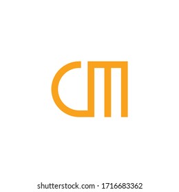 Cm Logo Vector Templates Symbol Stock Vector (Royalty Free) 1716683362 ...