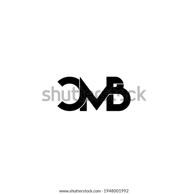 Cmb Letter Original Monogram Logo Design Stock Vector (Royalty Free ...