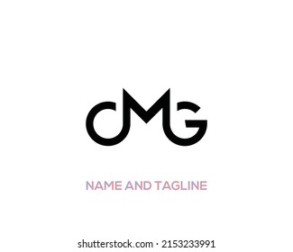 Cmg Letter Original Monogram Logo Design Stock Vector (Royalty Free ...
