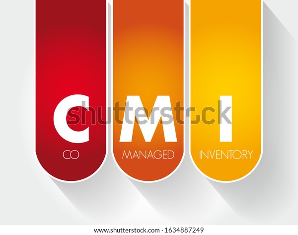 Cmi Co Managed Inventory Acronym Business Stock Vector (Royalty Free ...