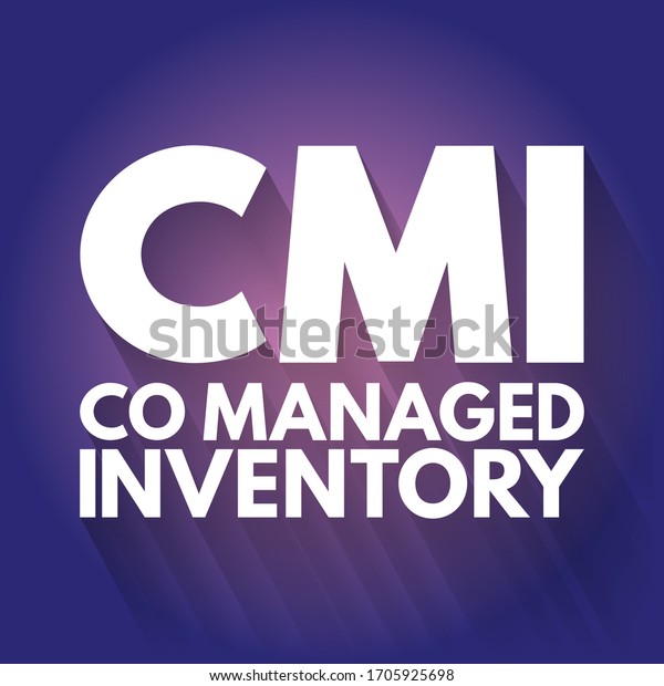 Cmi Co Managed Inventory Acronym Business Stock Vector (Royalty Free ...