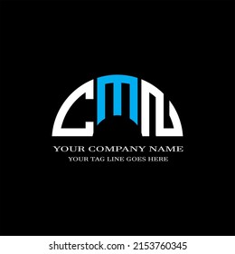 Cmn Letter Logo Creative Design Vector Stock Vector (Royalty Free ...