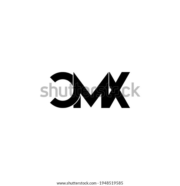 Cmx Letter Original Monogram Logo Design Stock Vector (Royalty Free ...