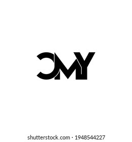 Cmy Letter Original Monogram Logo Design Stock Vector (Royalty Free ...